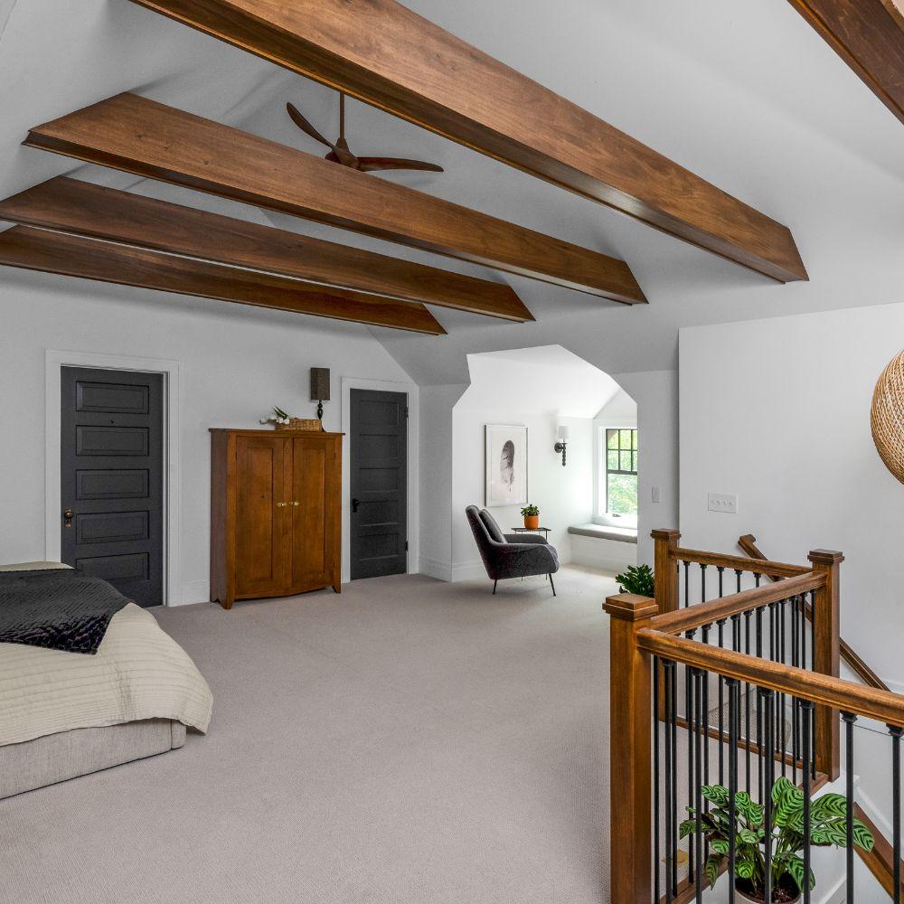 Attic Bedroom Remodel - Ben Quie & Sons | Remodeling Contractors